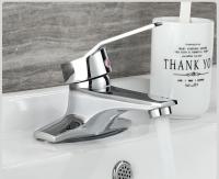 China 304 Stainless Steel Waterfall Sink Faucet for Bathroom Polished Lead-time 7-15 Days for sale