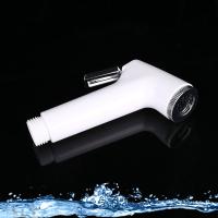 China ABS Hand Held Bidet Set Shower White Nozzle Portable Travel Toilet Bathroom Shattaf for sale