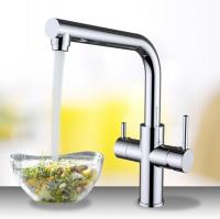 China Guaranteed 2 Years Modern Design 4 in 1 Reverse Osmosis Water Brass Kitchen Filter Tap for sale