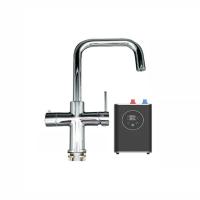 China Cold Hot Bubble Water Mixer 4 way in 1 Matte Black Kitchen Filter Water Tap Faucets for sale
