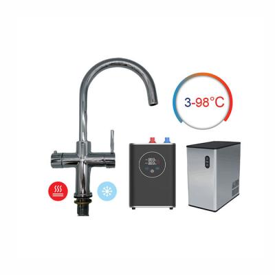 China Other Function Cold Hot Bubble Water Mixer 4 in 1 Kitchen Filtration Taps and Faucets for sale