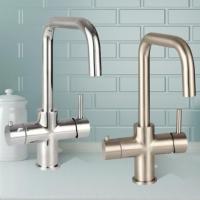 China 5-in-1 Boiling Chilling Sparkling Water Tap Hot Water Cold Mixer with Filtration Taps for sale