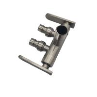 China 304 Stainless Steel Angle Valve for Smooth and Precise Bidet Control in Your Bathroom for sale