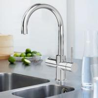 China Single Hole CUPC 5 in 1 Chilling Boiling Sparkling Kitchen Boiling Water Filter Tap for sale