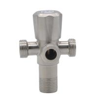 China 304 Stainless Steel Toilet Water Heater Eight-Character Valve with Single Control for sale