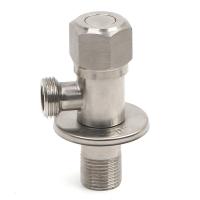 China Modern SUS 304 Stainless Steel Water Heater Toilet Water Inlet Stop Valve with Copper Core for sale