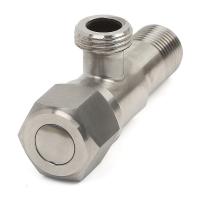 China Modern SUS 304 Stainless Steel Water Heater Toilet Water Inlet Stop Valve with Copper Core for sale