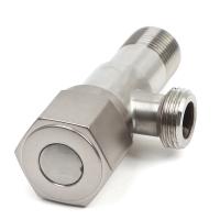 China Modern SUS 304 Stainless Steel Water Heater Toilet Water Inlet Stop Valve with Copper Core for sale