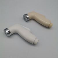 China Modern Convenient ABS Plastic White Bathroom Shower Spray Gun With Hose and Support Set for sale