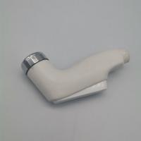 China Modern Convenient ABS Plastic White Bathroom Shower Spray Gun With Hose and Support Set for sale