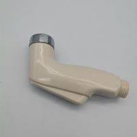 China Modern Convenient ABS Plastic White Bathroom Shower Spray Gun With Hose and Support Set for sale