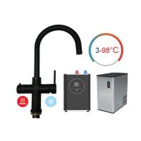 China Rose Gold 5 in 1 Kitchen Hot Water Cold Mixer Filtration Taps Perfect for Any Kitchen for sale