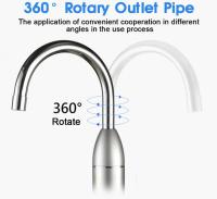 China Contemporary Style Automatic 3-5 Seconds Heating Kitchen Faucet Heater Tap For Washing for sale