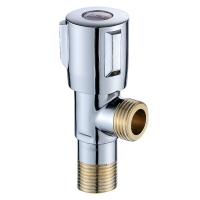 China Media Water 90 Degree 1/2 Brass Valve Element Angle Valve for Bathroom Kitchen Toilet for sale