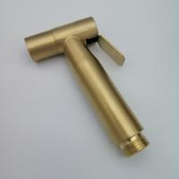 China Bathroom Gold SUS 304 Bidet Sprayer for Single Handheld Shattaf Toilet Jet in 2023 for sale