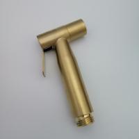 China Bathroom Gold SUS 304 Bidet Sprayer for Single Handheld Shattaf Toilet Jet in 2023 for sale