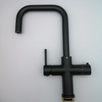 China Guarantee 5 Years Black Taps Kitchen Faucet with Filter and Boiling Water Purifier for sale