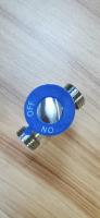 China Stainless Steel 90 Degree 1/2 Brass Double Hole Angle Valve for Bathroom Kitchen Toilet for sale