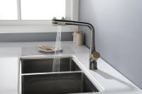 China Lizhen-Hwa.Con Pull Out Kitchen Filtered Faucet Dual Sprayer Water Tap Sink 3-way Filter Mixer Tap for Water for sale