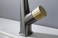 China Lizhen-Hwa.Con Pull Out Kitchen Filtered Faucet Dual Sprayer Water Tap Sink 3-way Filter Mixer Tap for Water for sale