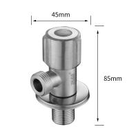China 198g Single Handle Brushed 304 Stainless Steel Faucet for Hotels for sale
