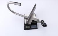 China 304 Stainless Steel Kitchen Faucet Pull Out Mixer Tap With Rainfall Shower Versatile for sale