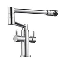 China Wall Mounted Laundry Sink Faucet with Swivel Folding Function and Modern Design Style for sale