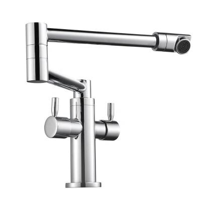 China Wall Mounted Laundry Sink Faucet with Swivel Folding Function and Modern Design Style for sale