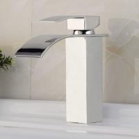 China Contemporary Style Bath Waterfall Basin Faucet Single Handle Tap for Bathroom Sink for sale