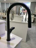 China 2022 Best Seller Bathroom Brass Pull Out Kitchen Faucet with Two Functions Hotel for sale