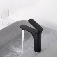 China Hot Cold Water Function 2024 Lizhen Hwa-Vic Brass Black Basin Faucet for Luxury Bathroom for sale