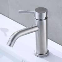 China Unique Style 304 Stainless Steel Waterfall Taps and Shower Brushed Finish for Bathroom for sale
