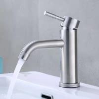 China Unique Style 304 Stainless Steel Waterfall Taps and Shower Brushed Finish for Bathroom for sale