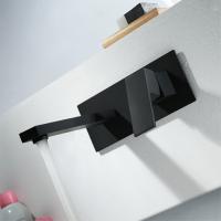 China Single Handle Concealed Basin Faucet in Chrome Plated Copper Material for Bathroom for sale