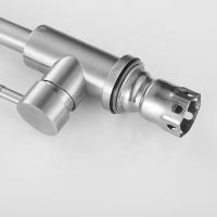 China Stainless Steel Kitchen Faucet Mixer Tap for Single Handle Control and Easy Operation for sale