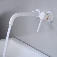 China Avialable OEM and ODM Modern Chrome Wall Mount Basin Faucet for Easy Installation for sale