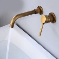 China Avialable OEM and ODM Modern Chrome Wall Mount Basin Faucet for Easy Installation for sale