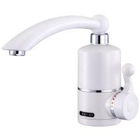 China Modern Design Stainless Steel Electric Sink Mixer Tap for Kitchen Hot Water Faucet for sale