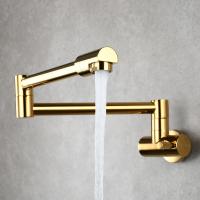 China Stretch Out And Lengthen Folding Faucet Universal Rotation Faucet For Kitchen Copper Sink for sale