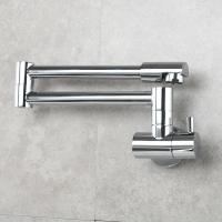 China Stretch Out And Lengthen Folding Faucet Universal Rotation Faucet For Kitchen Copper Sink for sale