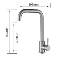 China Single Handle Cold Water Control Pull Down Kitchen Faucet for Hotel and Restaurant for sale