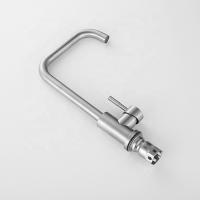 China Single Handle Cold Water Control Pull Down Kitchen Faucet for Hotel and Restaurant for sale