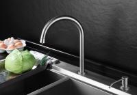 China Installation Type Wall Mounted SUS304 Deck Mount Basin Faucet with Touch Tap Aerator for sale