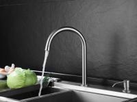 China Installation Type Wall Mounted SUS304 Deck Mount Basin Faucet with Touch Tap Aerator for sale