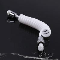 China Modern Style 1.5m Bidet Hose with Retractable Spring Tube and Copper Head for sale
