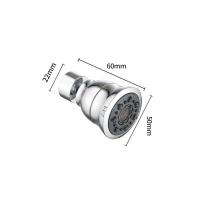 China Polished Brass Chrome Water Saving Threaded Kitchen Faucet Aerator for Energy Savings for sale