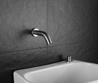 China Kitchen Bathroom Camper Faucet Polished Stainless Steel Wall Mounted Sink with Box 152g for sale