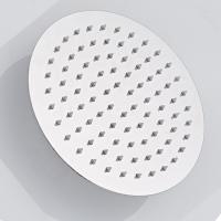 China Chrome Brass Rain High Pressure Bathroom Overhead Top Rainfall Shower Head for Hotel for sale