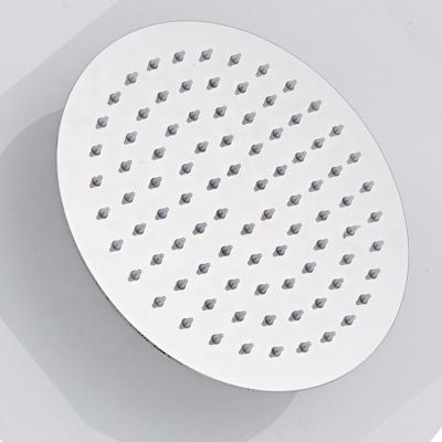 China Chrome Brass Rain High Pressure Bathroom Overhead Top Rainfall Shower Head for Hotel for sale