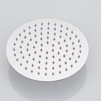 China Water Saving and High Pressure Bright Chrome 8 Inch Ultra Thin Round Rainfall Shower Head for sale